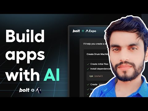 Build iOS & Android Apps with Bolt.New and Expo – No Coding Needed!