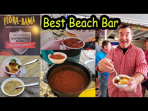 Flora-Bama Super Chili Bowl Cook-Off at The Best Beach Bar in the World with Live Music