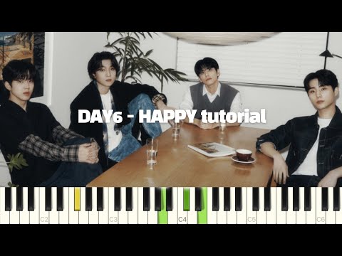 커뮤니티 > DAY6 - HAPPY 피아노 반주 튜토리얼 | piano tutorial