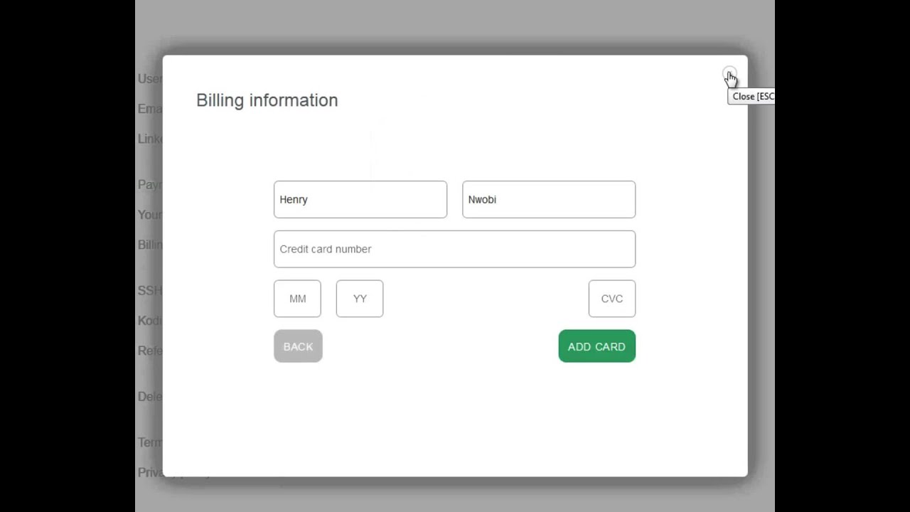 Koding.com Tutorial Series- Accounts Settings