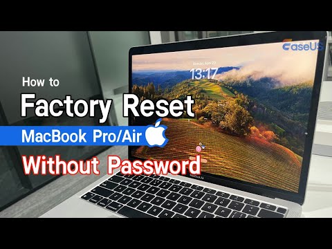 Factory Reset Mac Without Password [for macOS Sonoma/Ventura/Monterey]