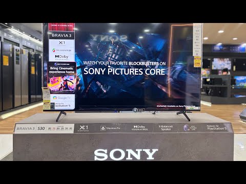 Sony Bravia3 s30 tv 75inch With Dolby Vision screen/ Dolby Atmos sound