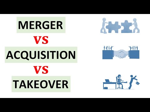 Merger vs Acquisition vs Takeover - Know The Core Differences With Real Case Studies