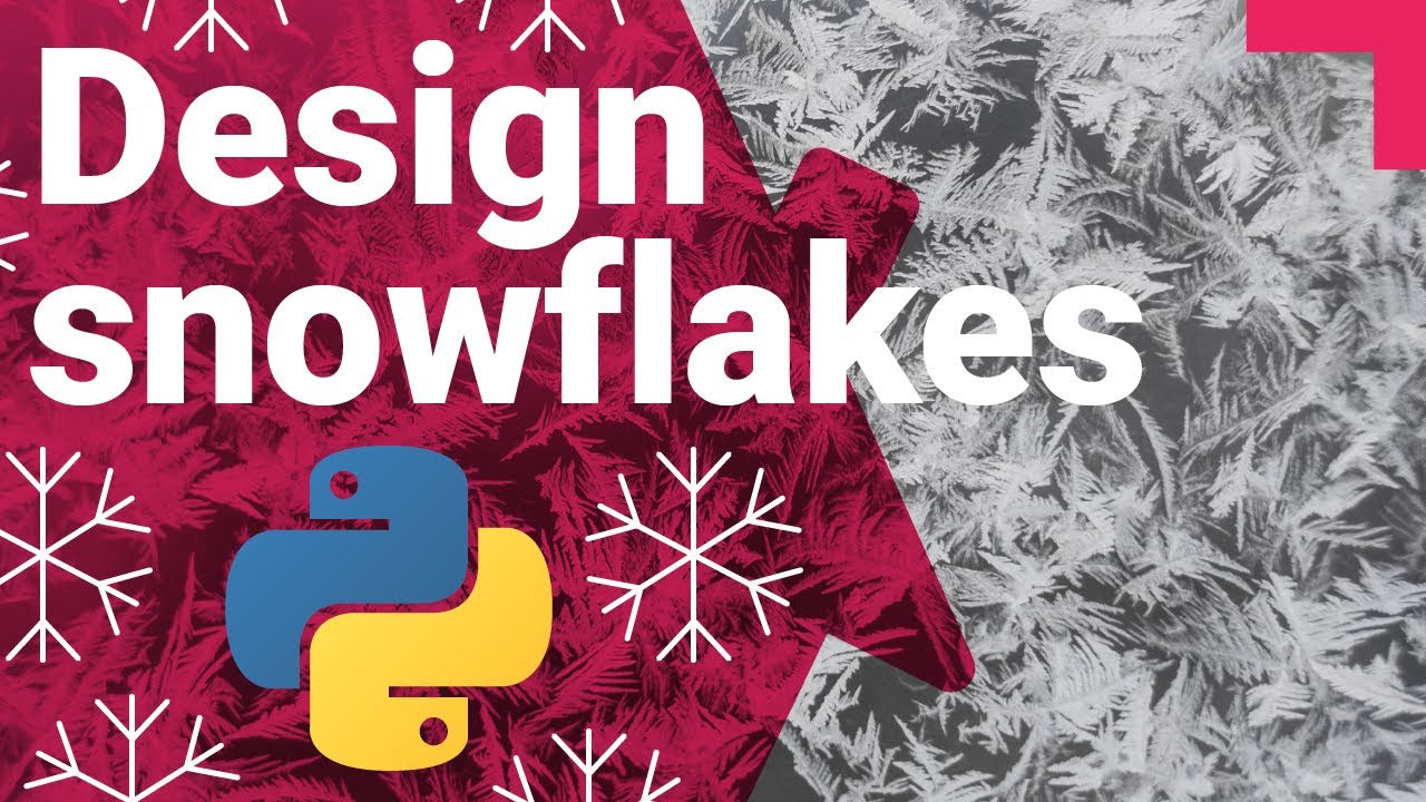 Code snowflake art in Python | Digital Making at Home