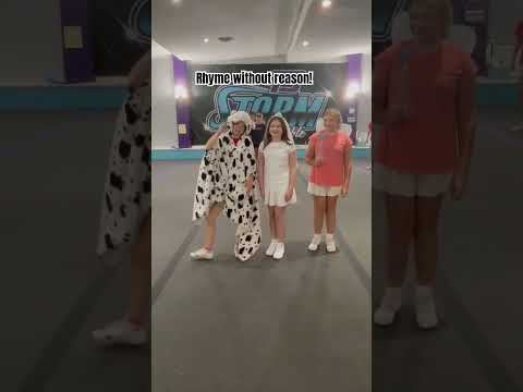 Rhyme without reason for cheer camp! #cheerleader #shorts #camp