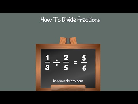 How To Divide Fractions | Free Math Help Videos