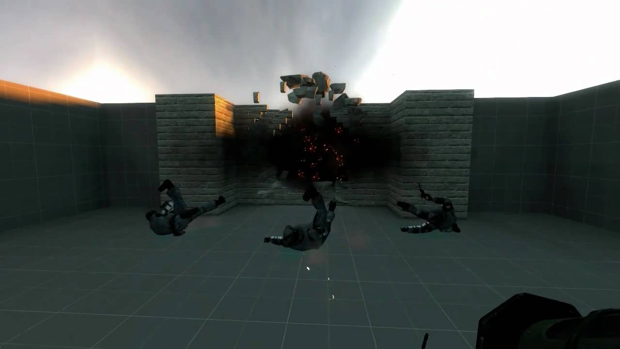 Source SDK - Destructible environment (update)