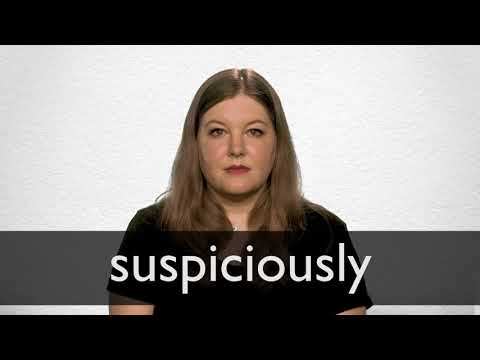 SUSPICIOUSLY Synonyms | Collins English Thesaurus