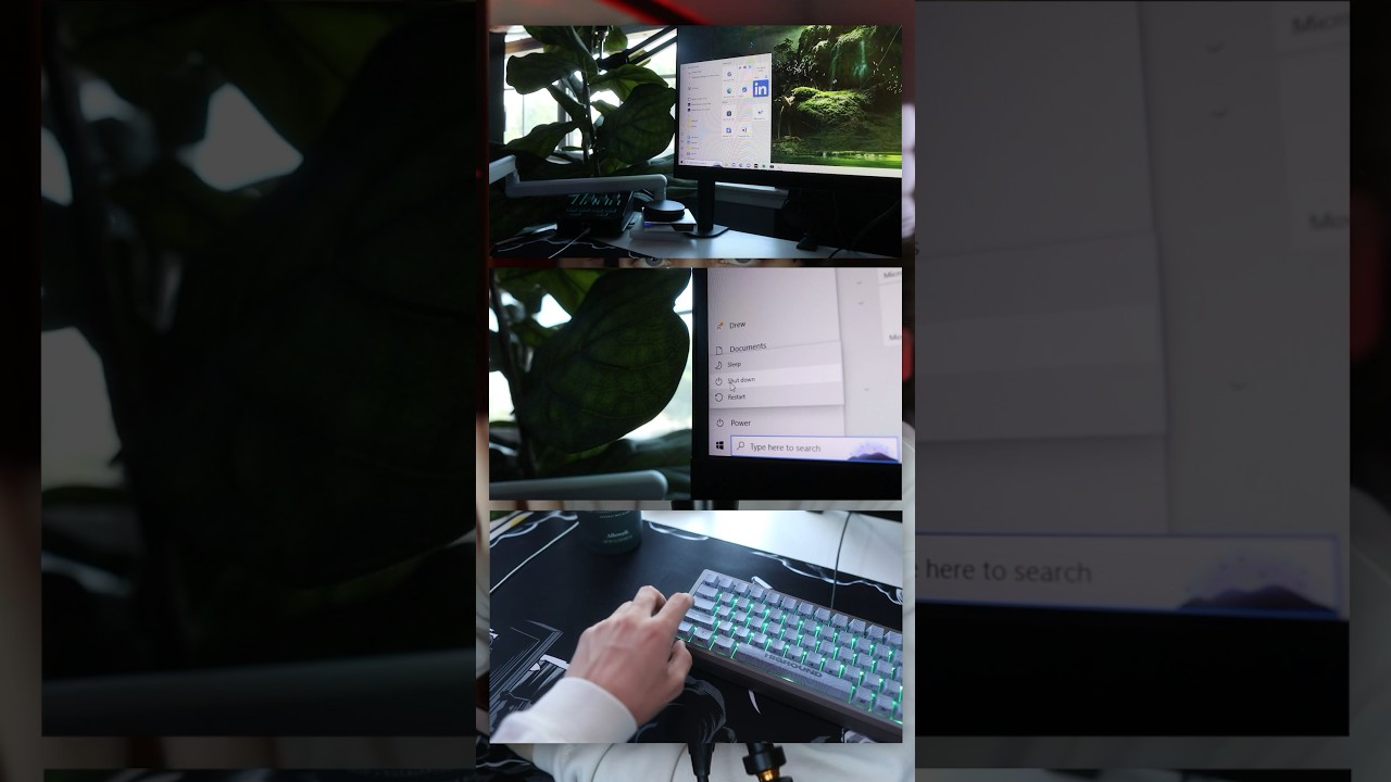 How to turn off your pc! #pcgamingsetup #pc #pctips #tech #gaming