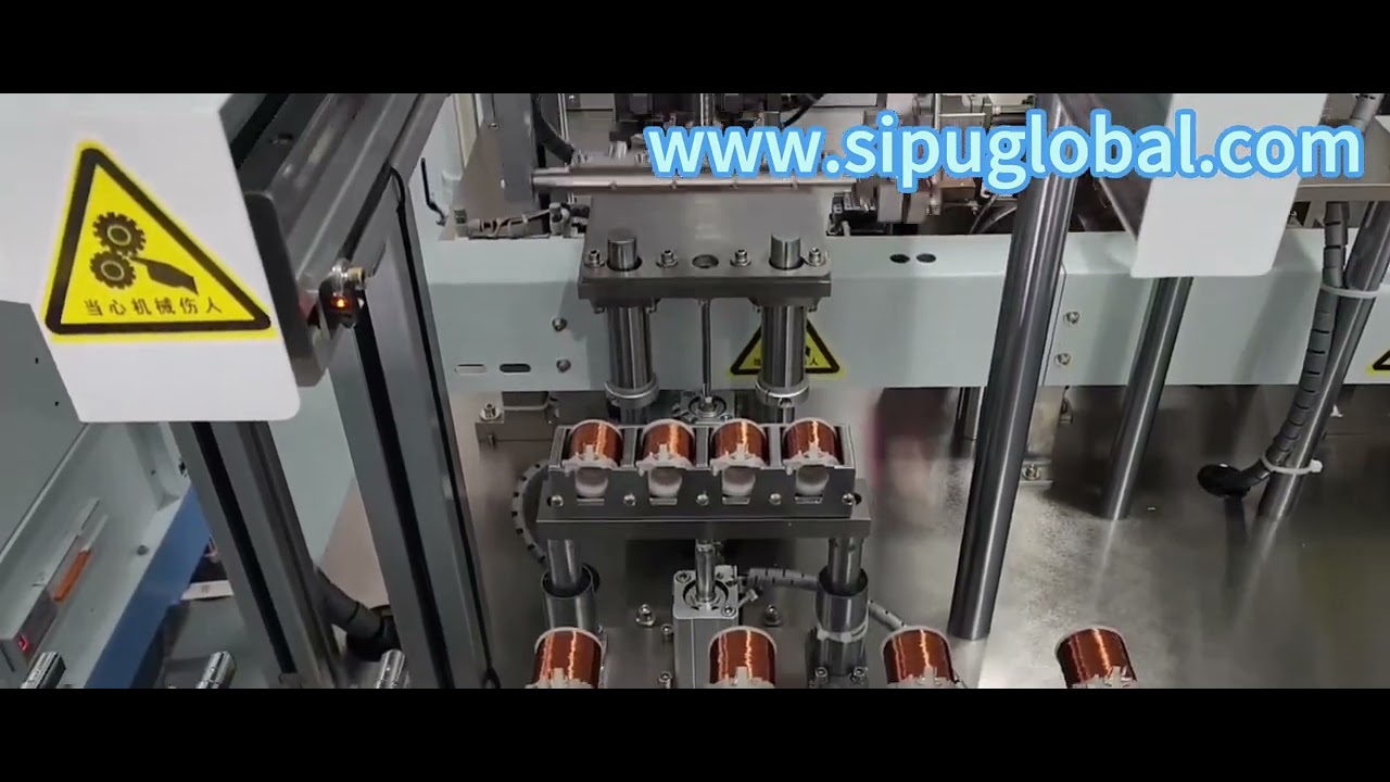 12 Spindles Fully Automatic Solenoid Valve Coil Production Line