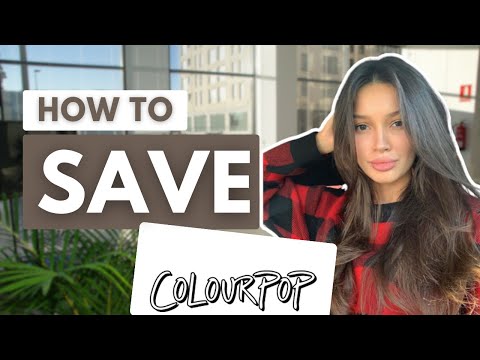 Save Money on ColourPop Cosmetics with These Promo Codes 2024! How to Find ColourPop Coupon Codes