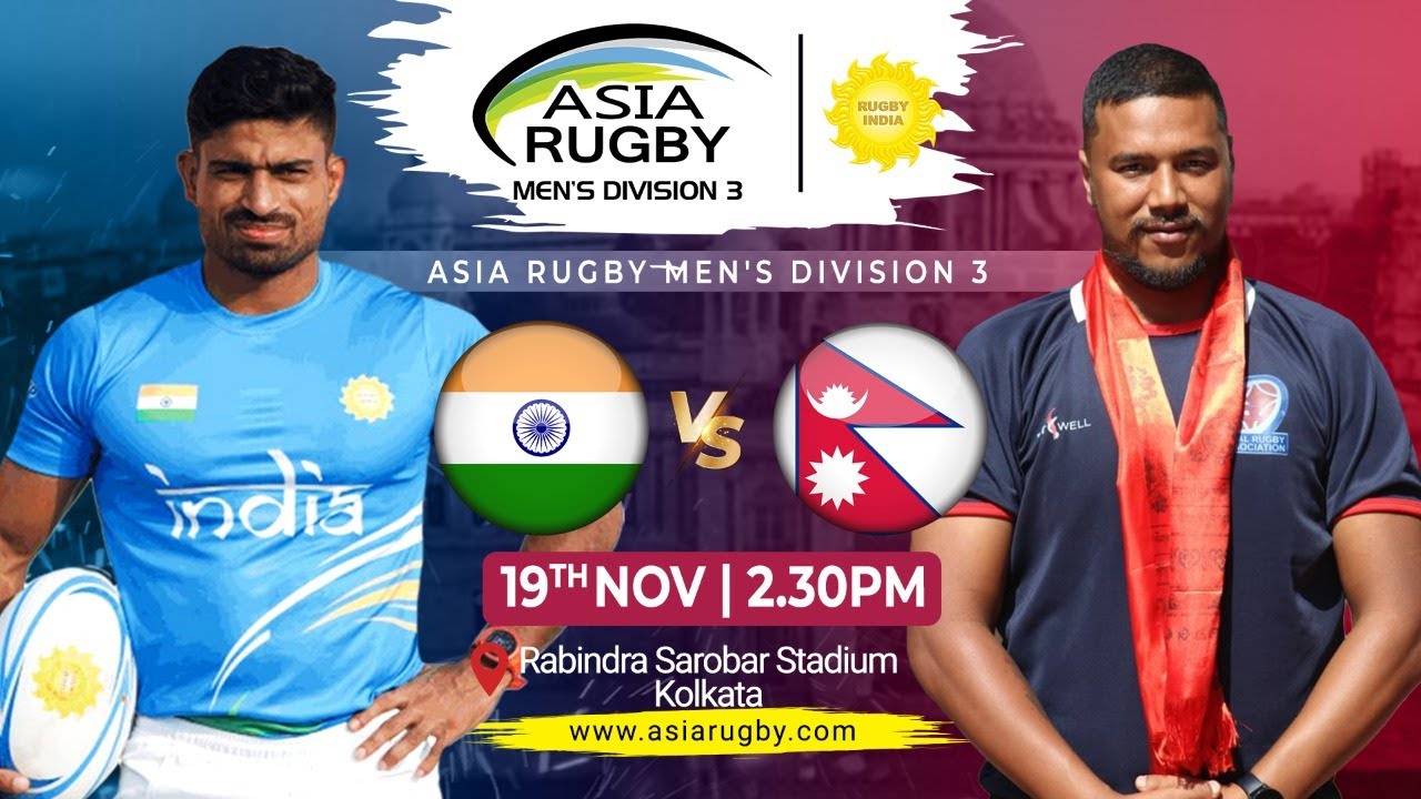 Asia Rugby Division 3 South 2022 Set for Kolkata - RugbyAsia247