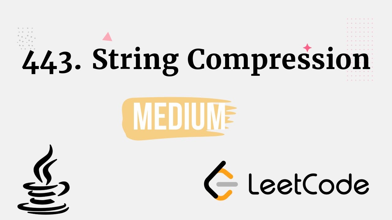 443. String Compression #leetcodequestionandanswers #java #coding #array #strings #dsa #coding