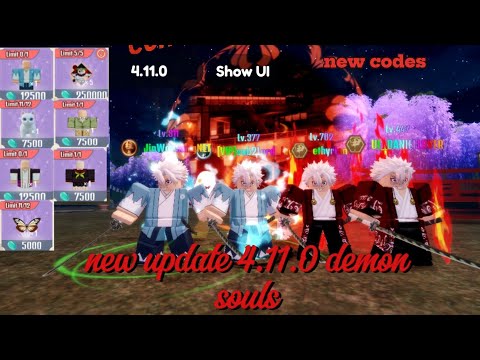 New update demon souls simulator roblox. Update 4.11.0. infinite castle event explained. New codes.