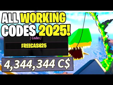 *NEW* ALL WORKING CODES FOR FISCH IN MARCH 2025! ROBLOX FISCH CODES
