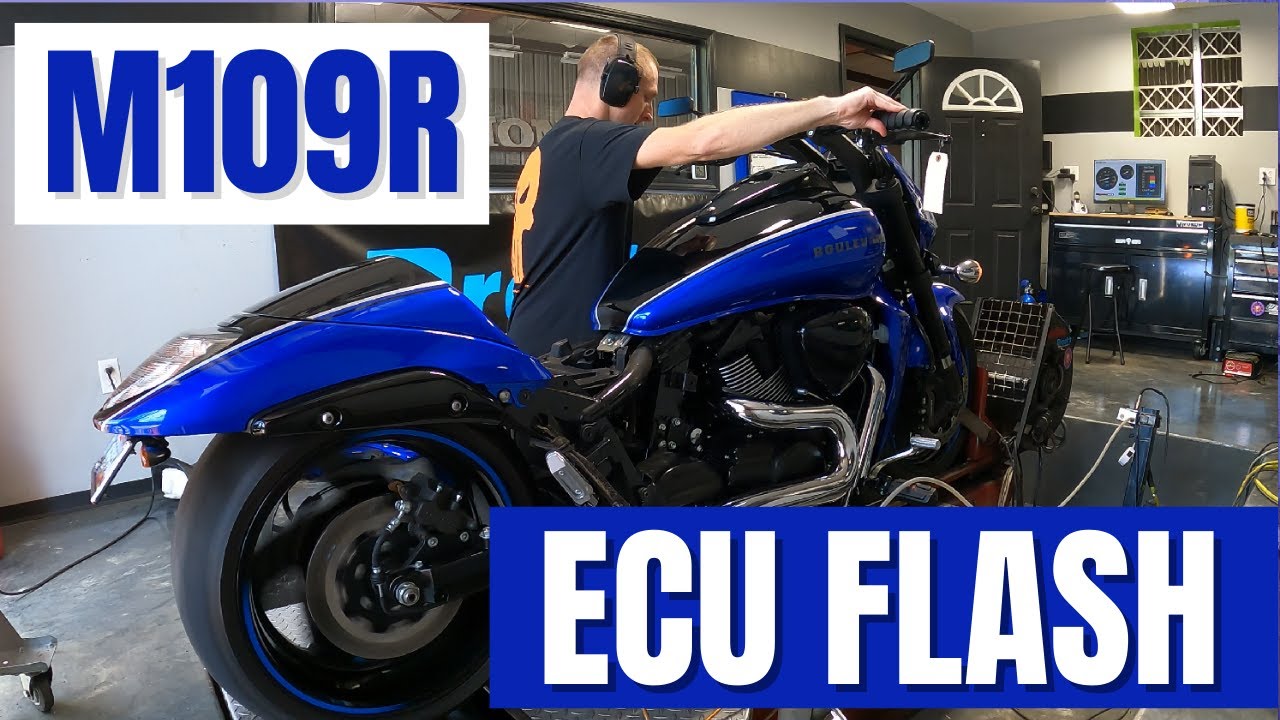 Suzuki M109R Disaster - Factory Dyno Graph