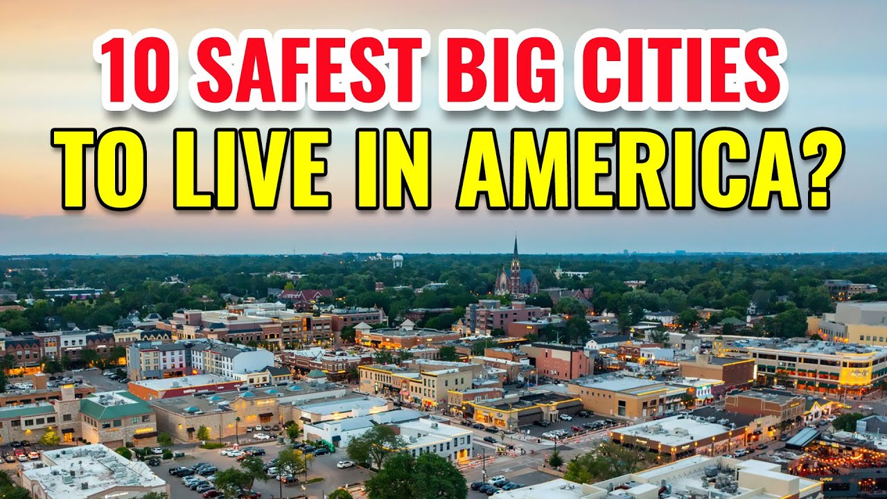 Top 10 Safest Big Cities to Live in the United States