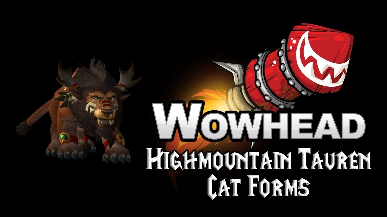 Highmountain Tauren Cat Form