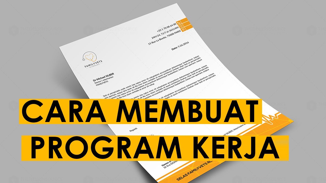 Cara Membuat Program Kerja Organisasi atau Perusahaan