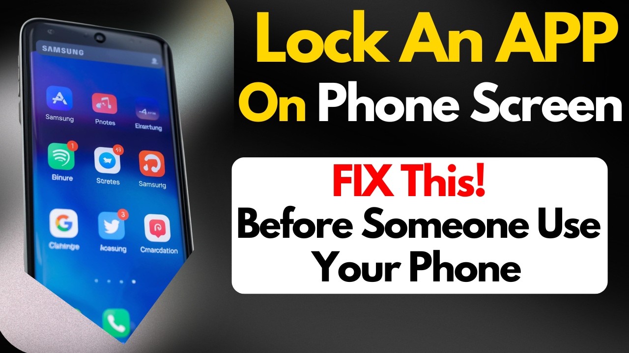 How to Pin Apps on Samsung Phone (Lock One App to Screen) – Latest Guide