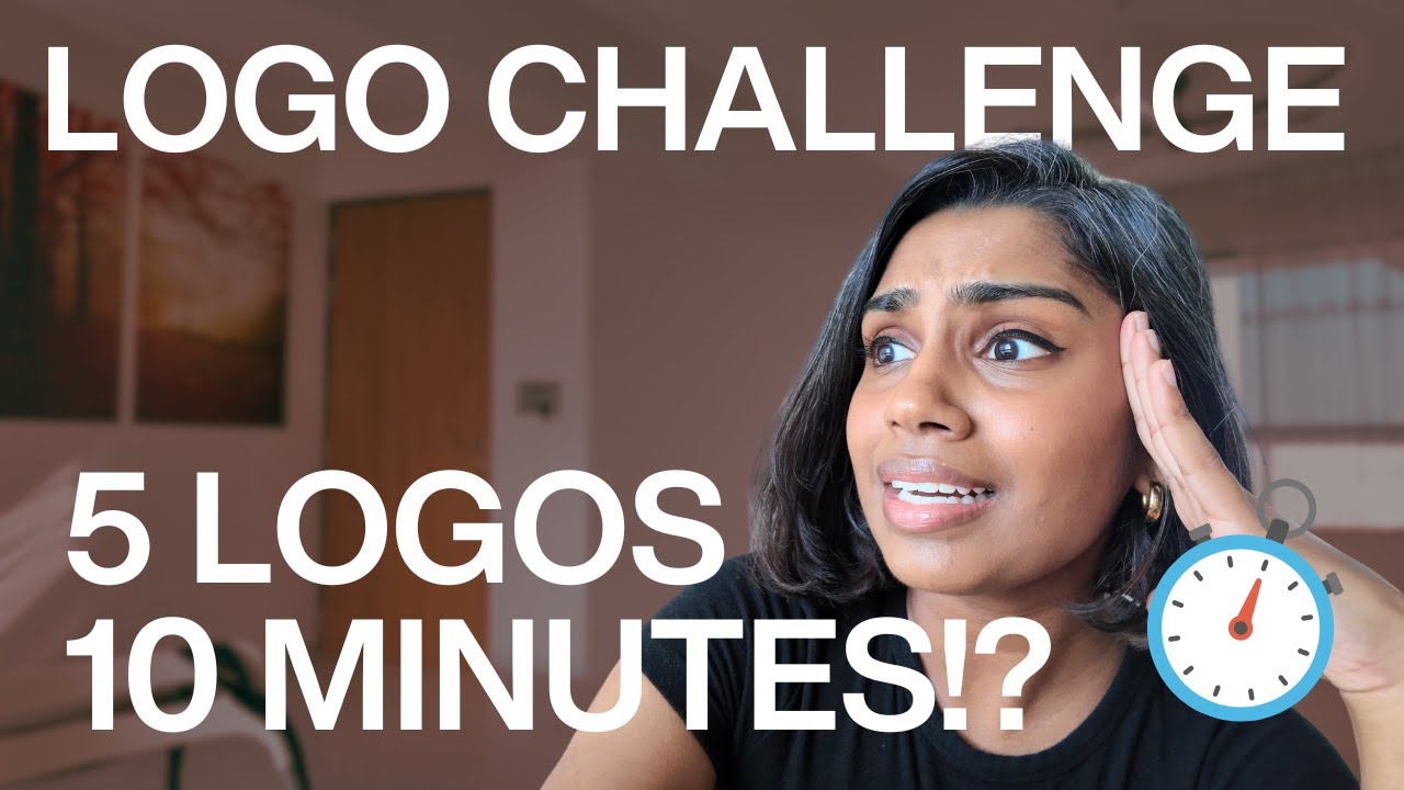 5 LOGOS in 10 MINUTES: The Ultimate Design Challenge