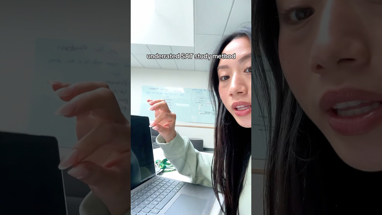 underrated SAT study method 😳