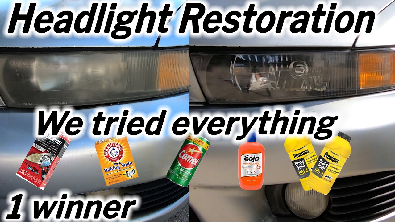 How to restore Headlights | DIY Headlight Restoration