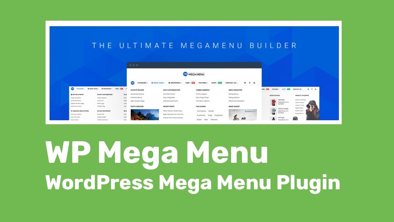 WP Mega Menu – A WordPress Mega menu Plugin Tutorial | Best WordPress Plugins