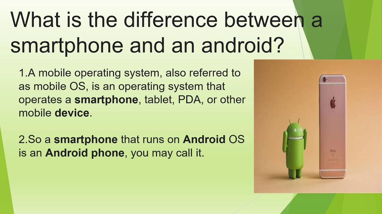 Android vs Iphone PPt Presentation