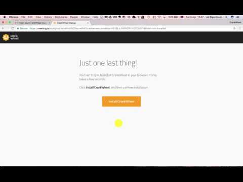 CrankWheel walkthrough: Individual corporate user granted access