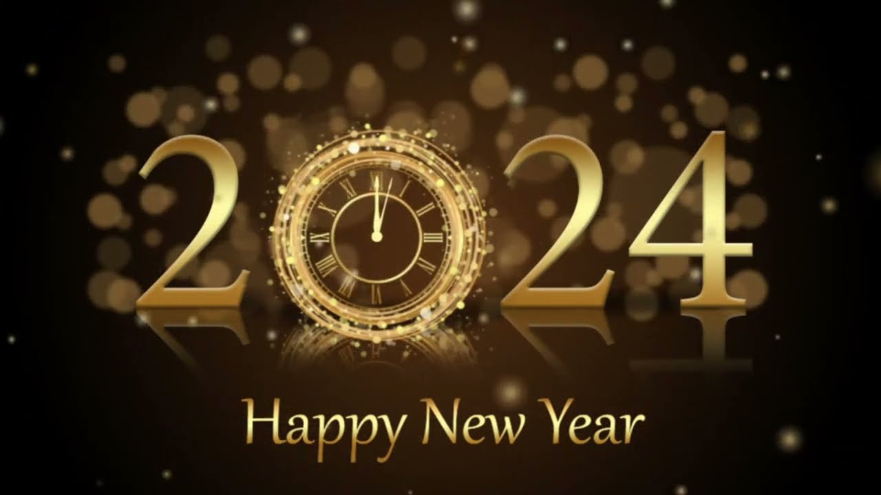 Happy New Year 2024 Wishes | Happy New Year  [2024] UHD Video
