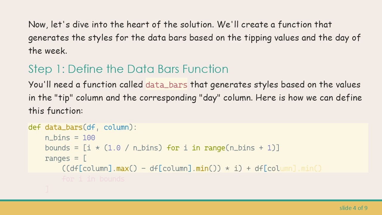 Enhance Your Python Dash DataTable with Dynamic Data Bars Using Conditional Formatting