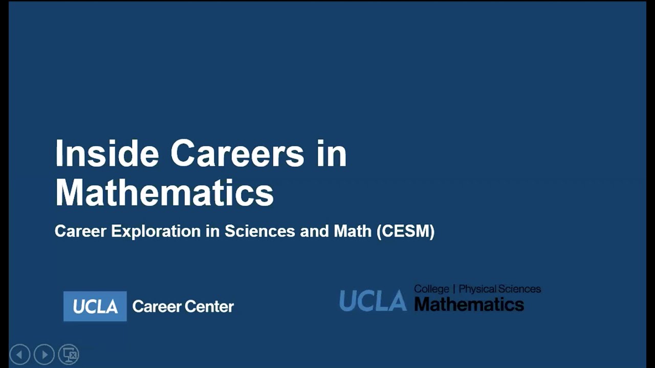 Exploring Career Paths in Mathematics: Insights from UCLA Alumni ...