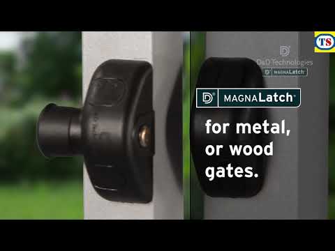 D&D MagnaLatch Side Pull Gate Latch | Toolstation