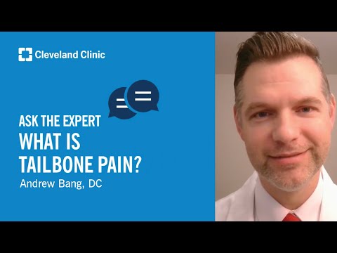 What Is Tailbone Pain? | Ask Cleveland Clinic's Expert