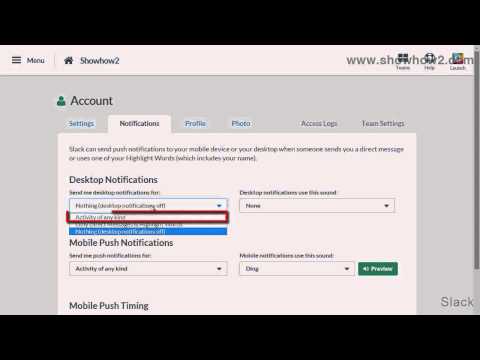 Slack - How To Enable Desktop Notification