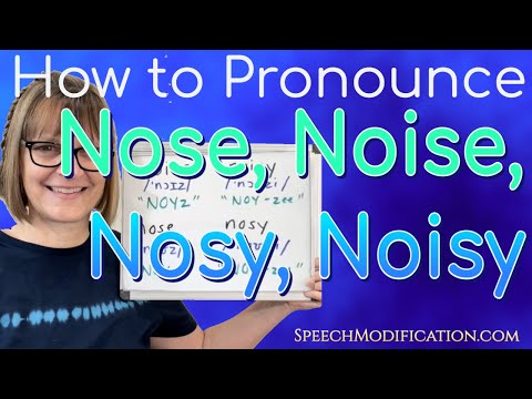 How to Pronounce Nose, Noise, Nose and Noisy (Diphthong/ɔɪ/ vs. /oʊ/ in American English)