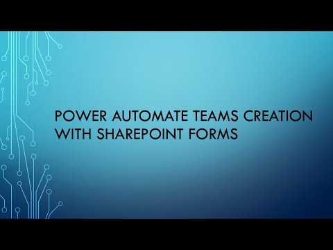 Automate Team Creation with SharePoint and Power Automate: A Step-by ...