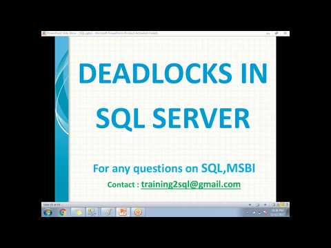 Learn SQL Server Deadlocks - Mind Luster