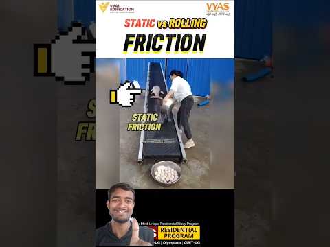 Unveiling the BIGGEST Difference: Static vs. Rolling Friction!