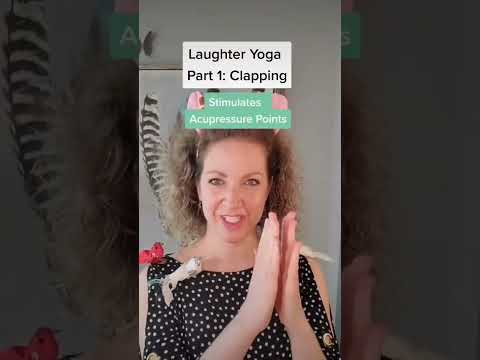 Laughter Yoga: Clapping #laughteryoga #laughteryogaleader #artofallowing #lawofhappy
