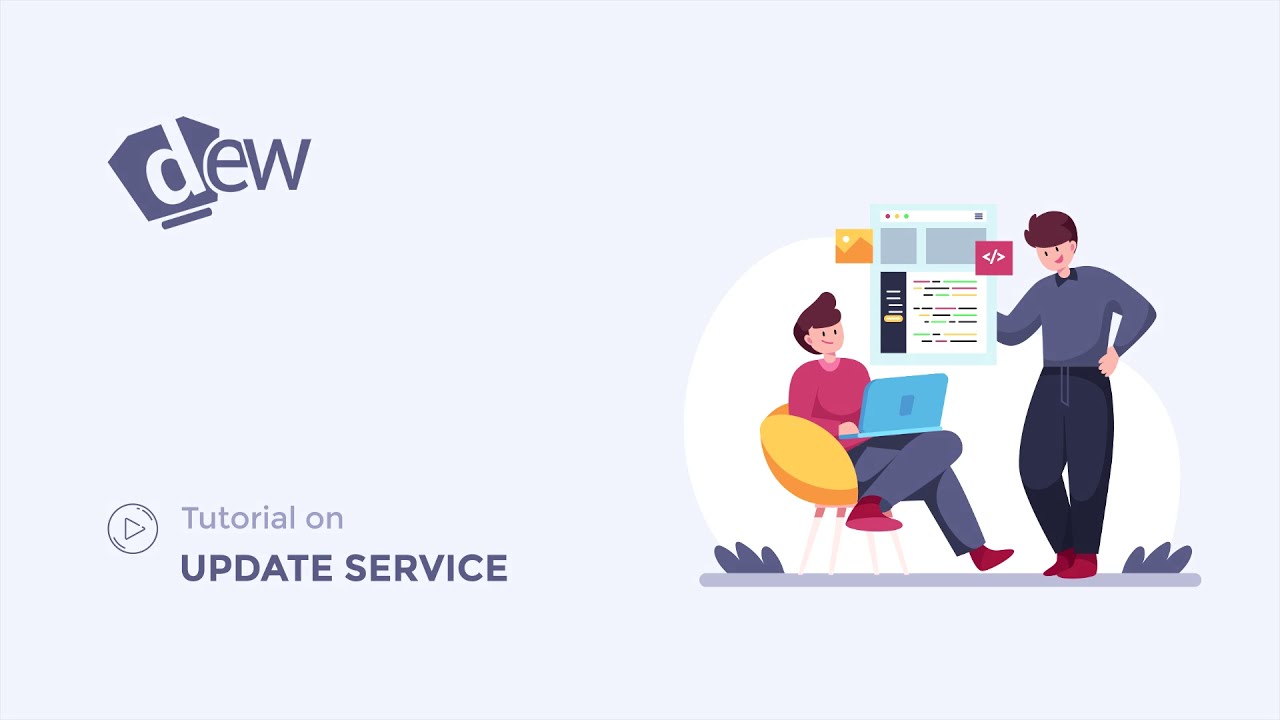 Guide on Update Service in DEW Studio | Low-Code Platform Tutorial