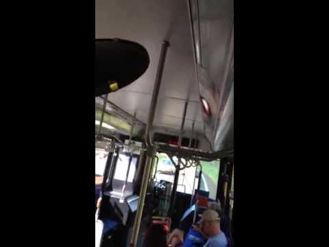 The Bus Honolulu ROUTE 52 Kamehameha Highway to Dole Plantation #626 2014