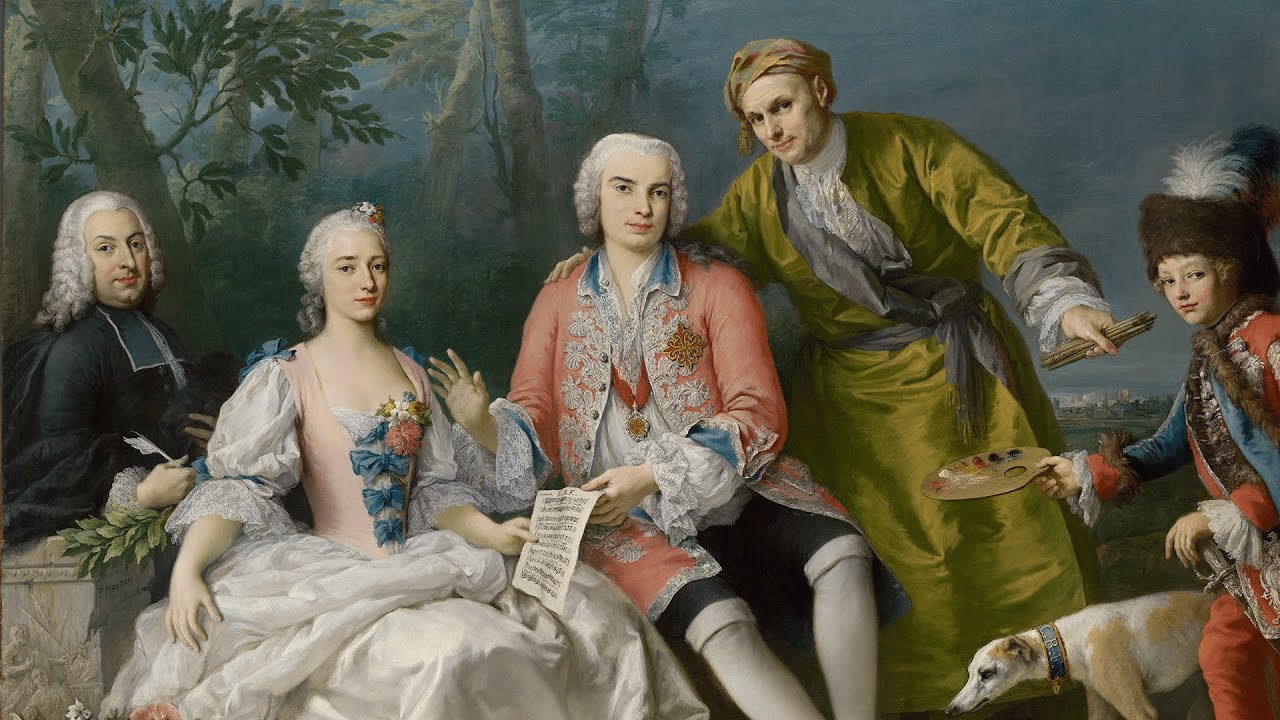 Jacopo Amigoni’s Portrait Group: The singer Farinelli and friends (c. 1750-1752): With Dr Ted ...