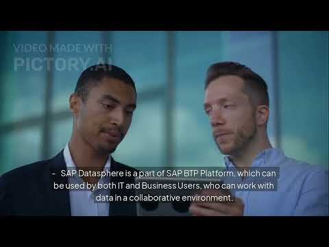 What is SAP Datasphere: Topic of Revision - Part 1