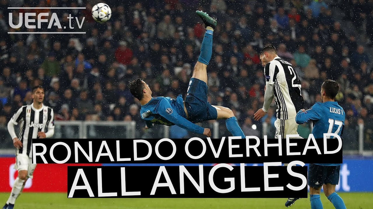 CRISTIANO RONALDO OVERHEAD KICK FROM ALL ANGLES! 
