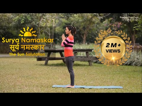 Easy way to do Surya Namaskar (in Hindi) | Surya Namaskar in Hindi
