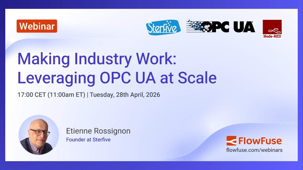 Making Industry Work: Leveraging OPC UA at Scale