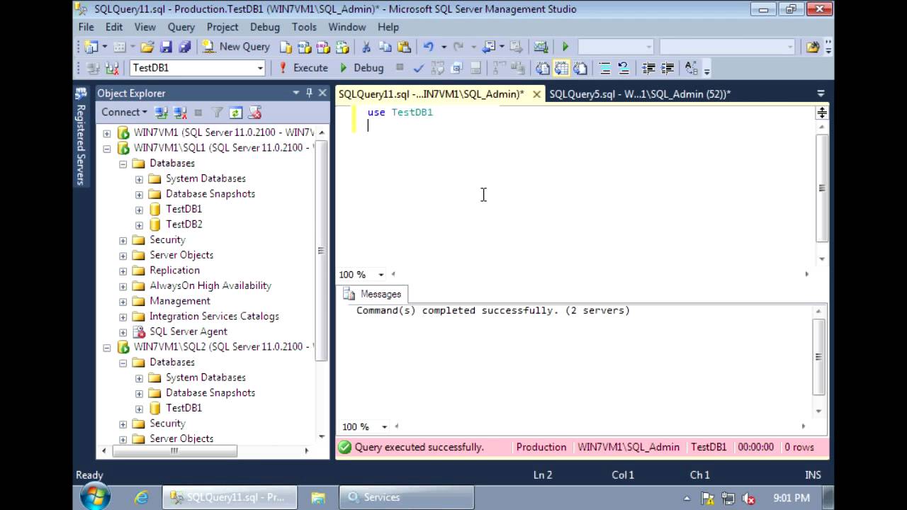 SQL Server 2012 - Central Management Server