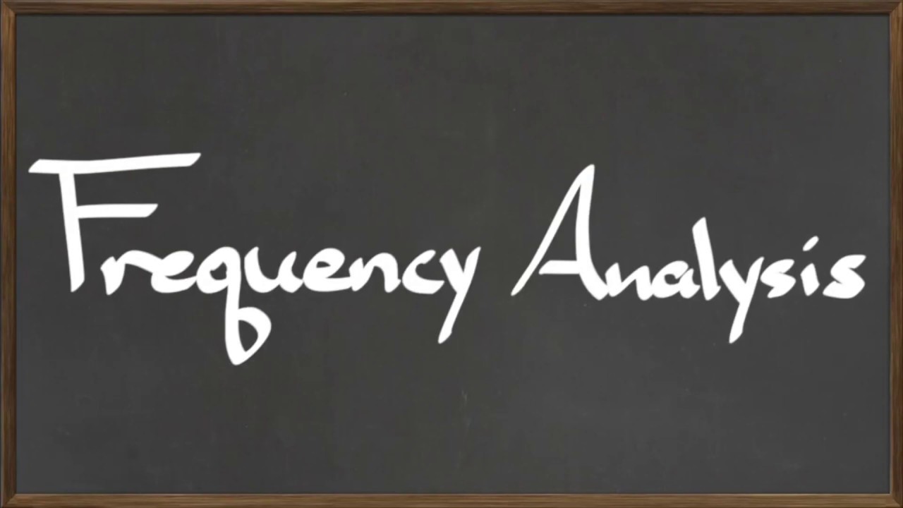 MAT 112: Frequency Analysis